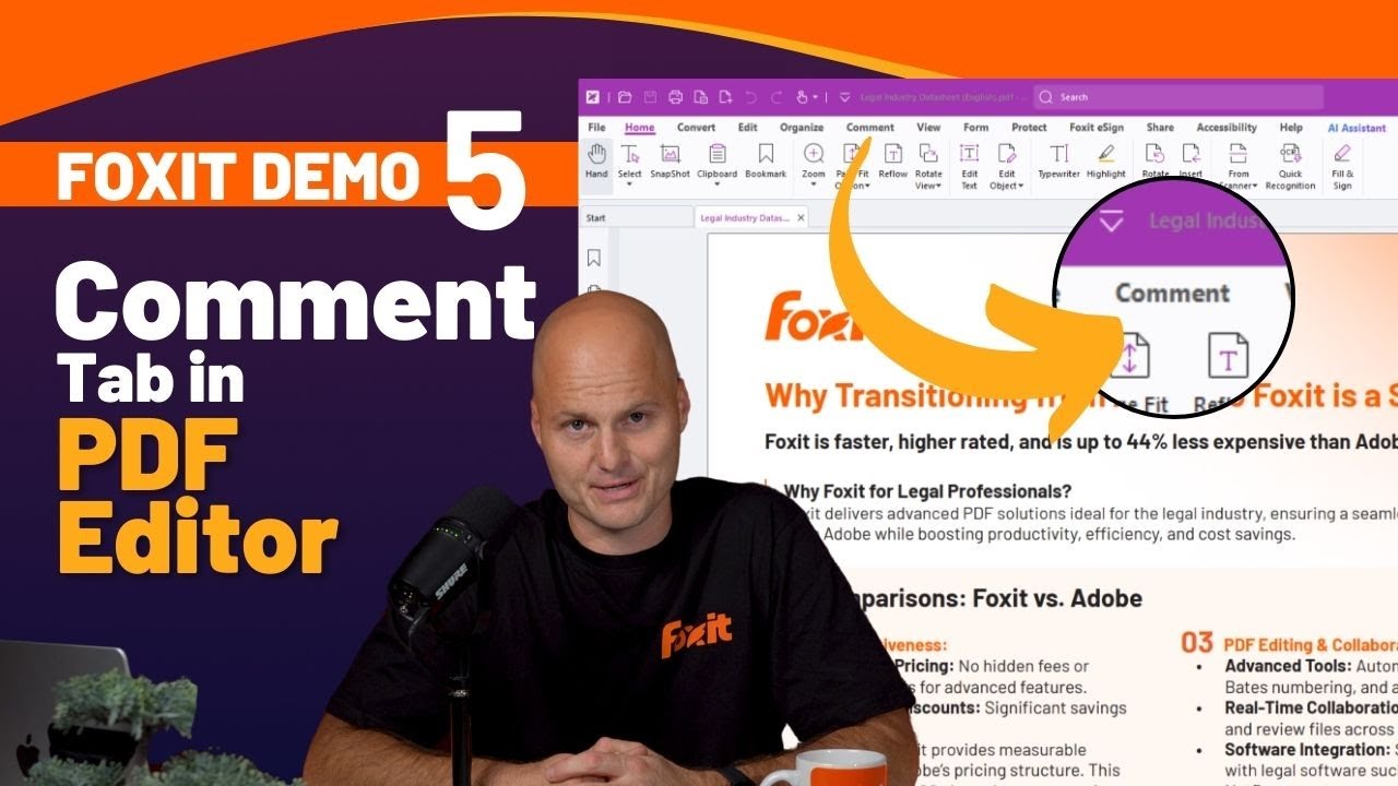 Demo 05 | Comment Tab | Annotation and Note Taking | Foxit Resource Hub