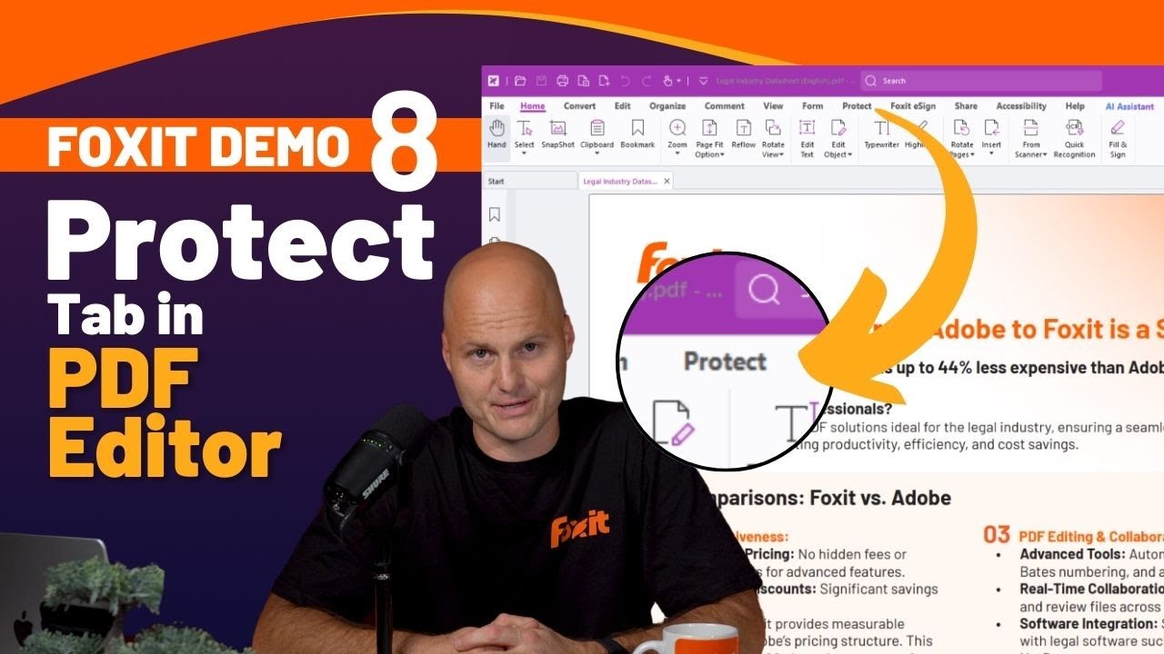 Demo 08 | Protect Tab and Redaction Tools | Foxit Resource Hub