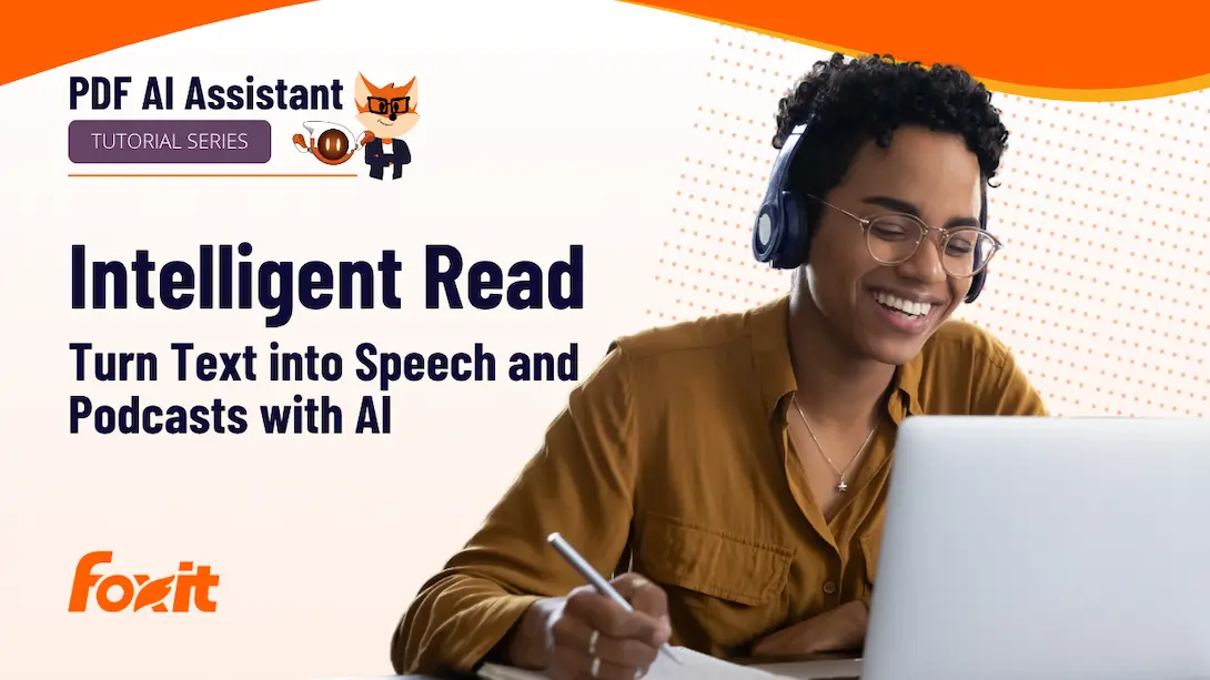 Foxit AI Assistant User Manual | Foxit Resource Hub